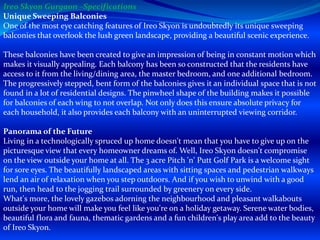 Ireo Skyon in Gurgaon | PPTX | Apartments | Real Estate