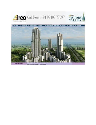 Ireo victory valley project | PDF