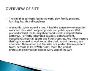IREO WATERFRONT | PPTX