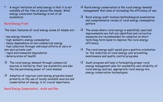 Integrated Rural and Regional Energy Planning | PPTX
