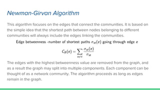 Community Detection | PPTX