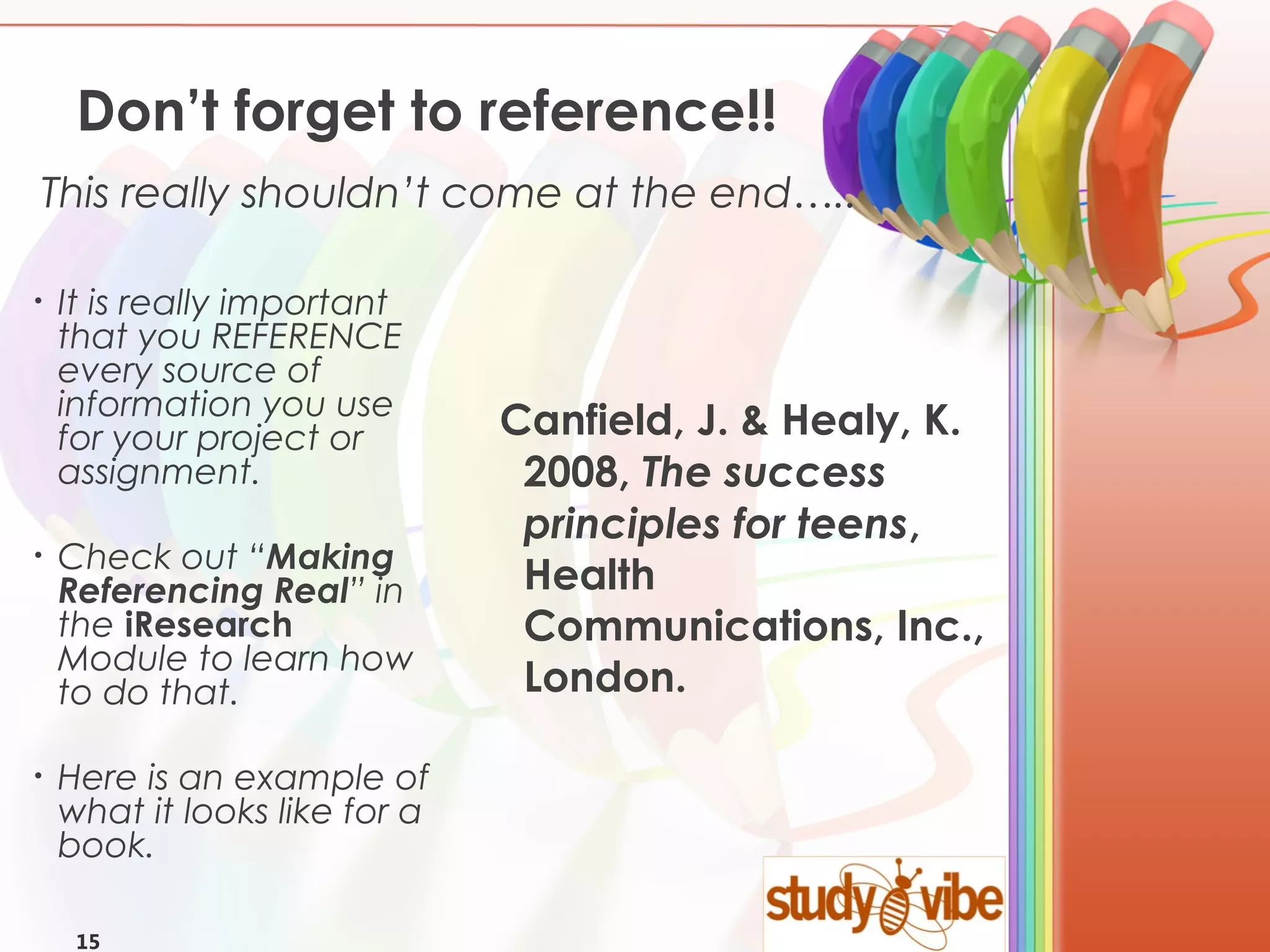 iResearch - The Research Process | PPT