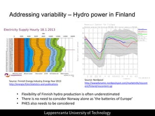 Increasing Intermittent Renewable Energy Sources in Finland | PPTX