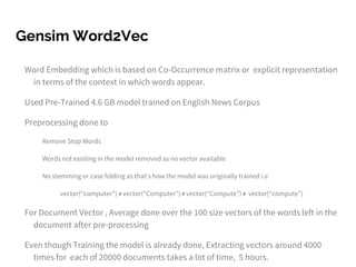 Wikipedia Document Classification | PPTX | Computing | Technology ...