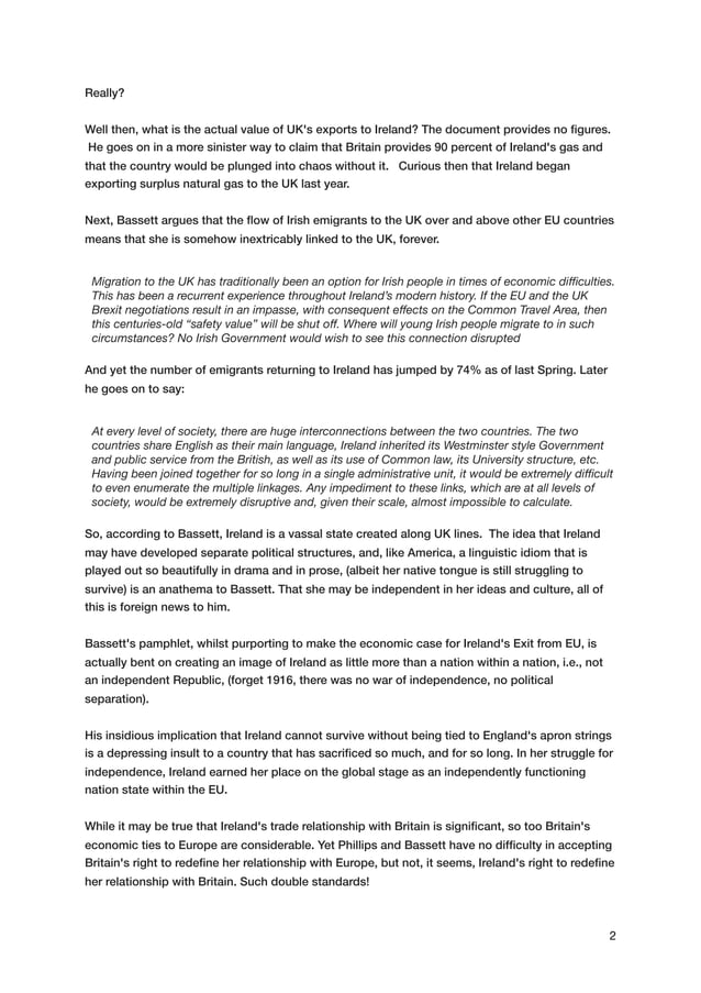 Irexit? No Thanks. | PDF