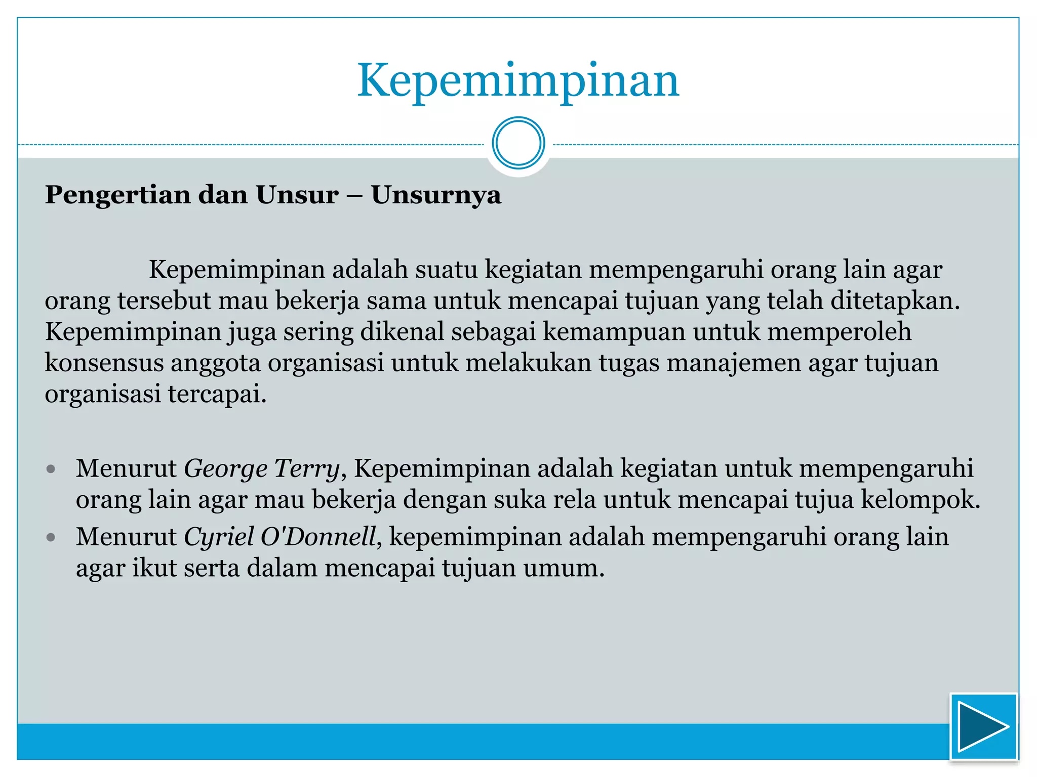 Irfa - pengertian, fungsi dan unsur manajemen | PPTX