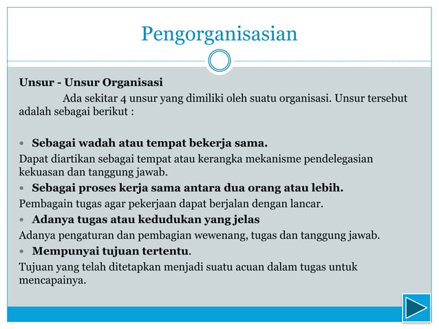 Irfa - pengertian, fungsi dan unsur manajemen | PPT
