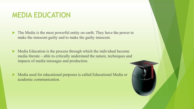role of media in education | PPT | Free Download