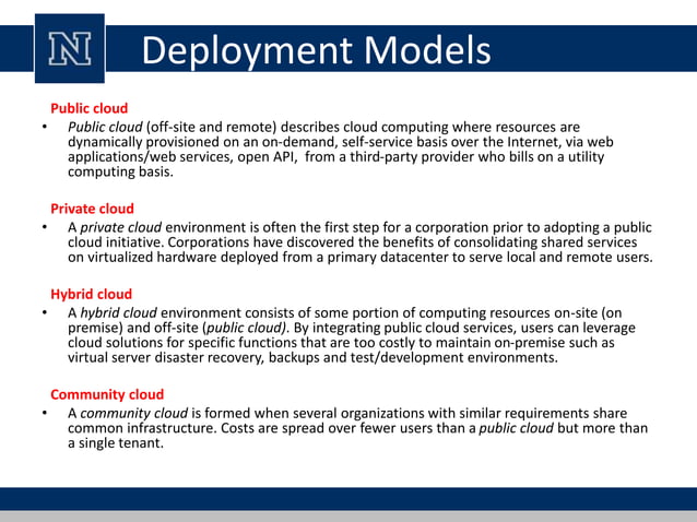 Cloud ppt for college students for their projects | PPT