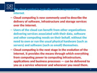 Introduction to Cloud Computing(basics). | PPT