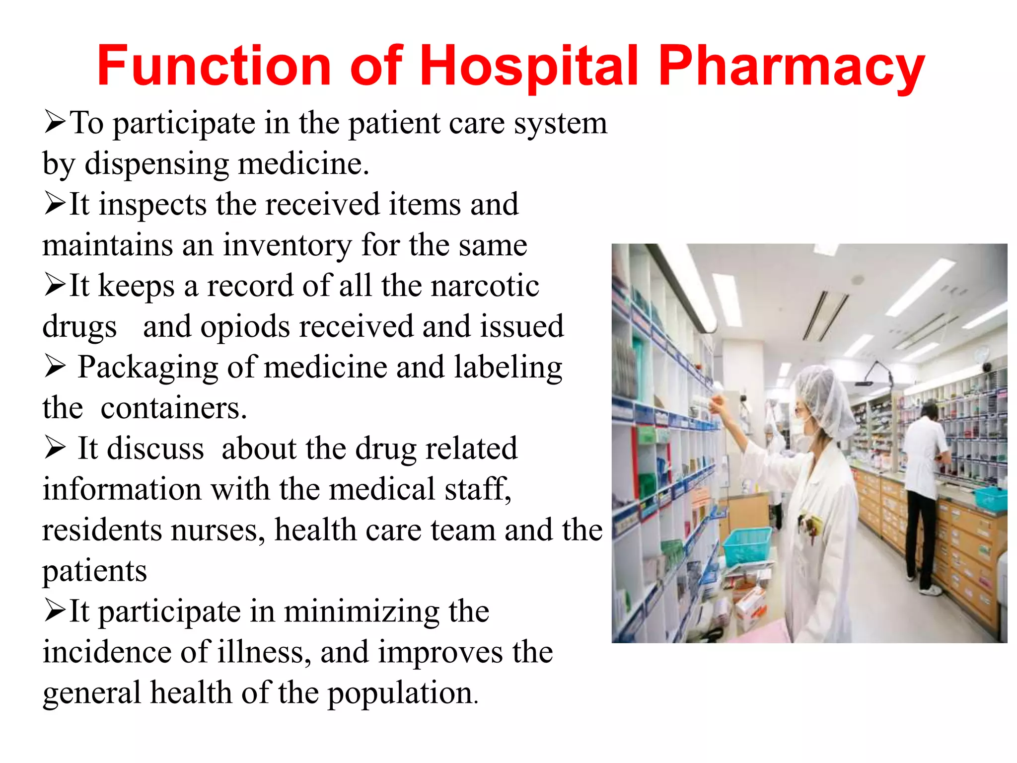 Hospital &Clinical Pharmacy By Irfan khan(Lecturer)) | PPTX