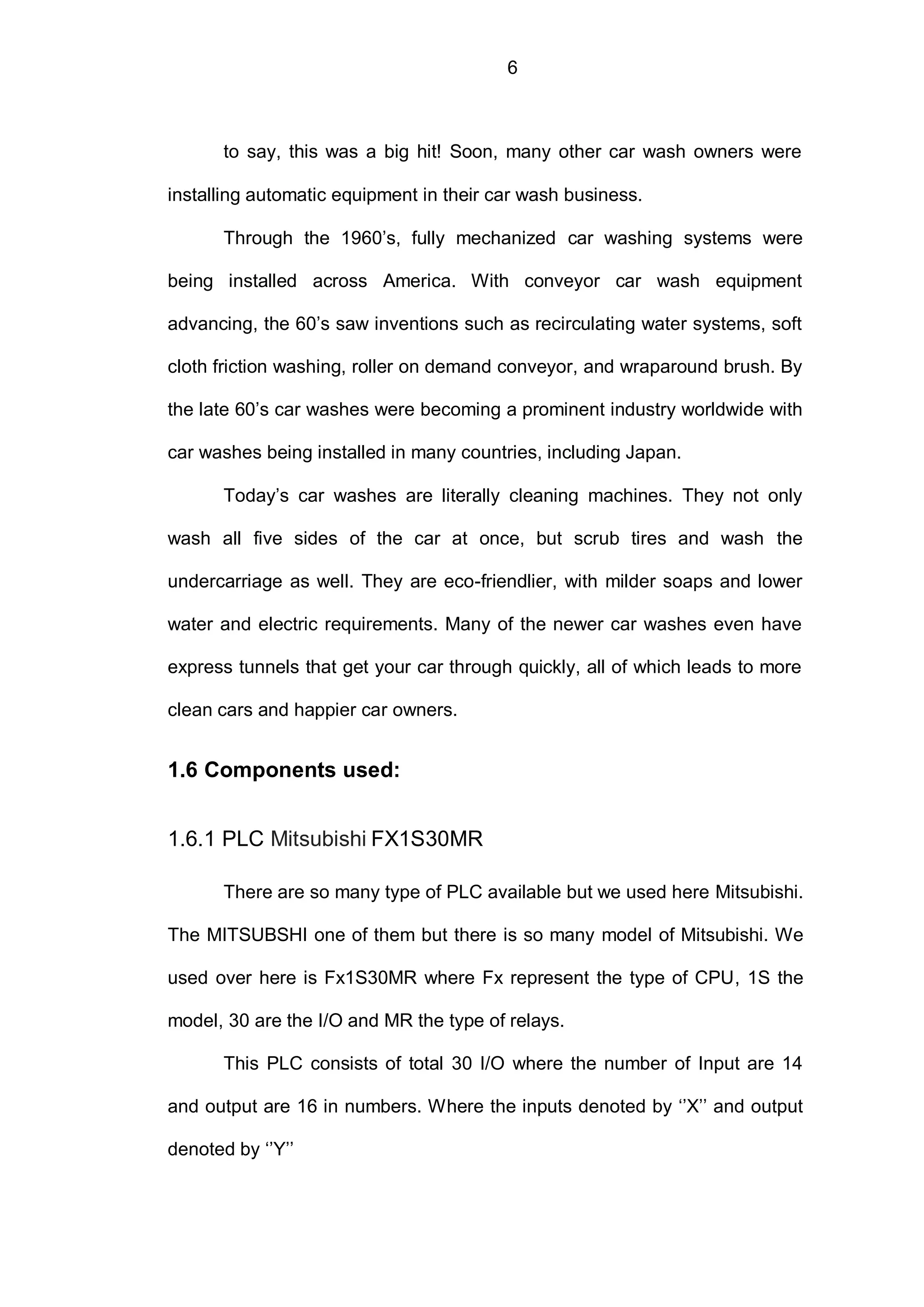 PLC Based Automatic car wash system By Irfan Anjum | PDF