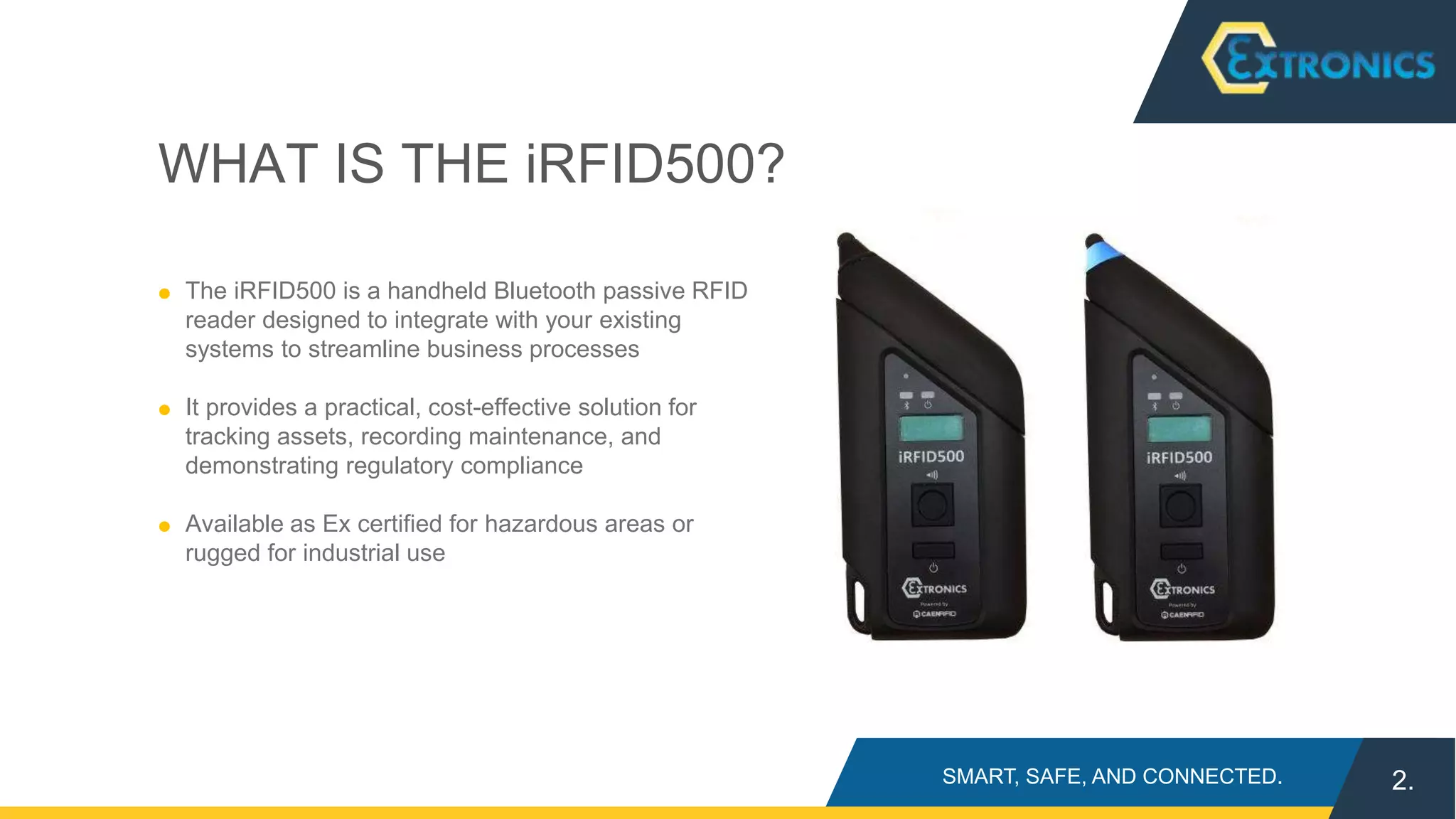 Improve asset management with the Extronics iRFID500 | PPT