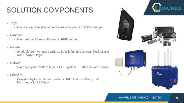 Extronics iRFID500 Track and Trace use case | PPT