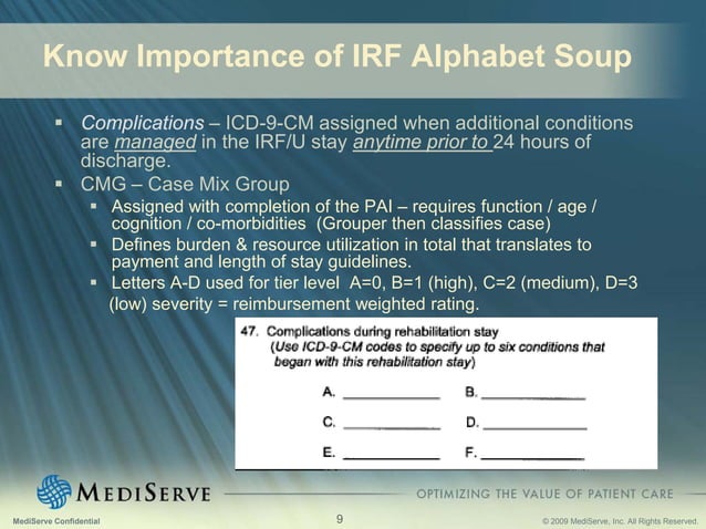 Irf Medical Necessity | PDF | Infectious Diseases | Diseases and Conditions