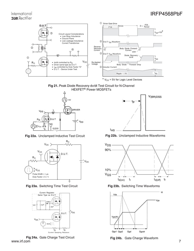 Original N-CHANNEL IGBT IRFP4568PBF IRFP4568 4568 171A 150V TO-247 New ...