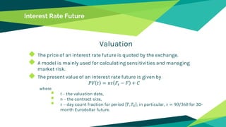 Valuing Interest Rate Futures | PPT