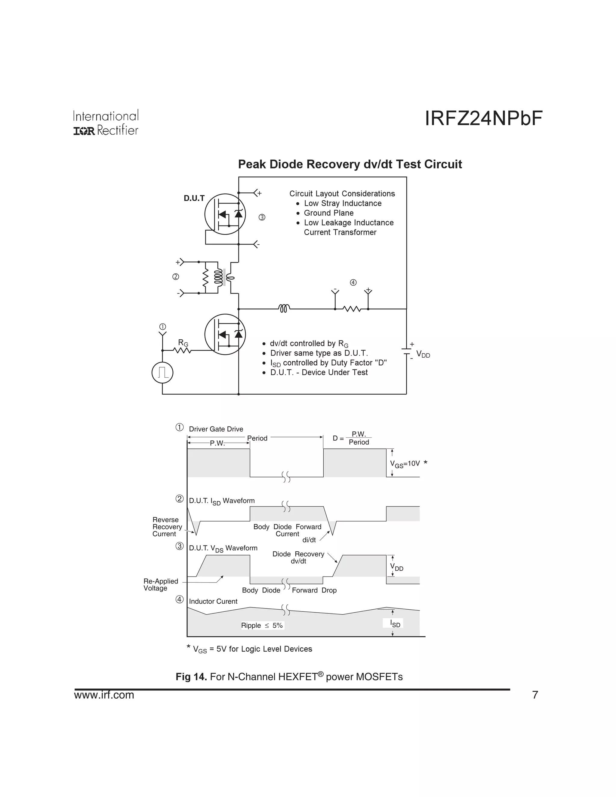 Original N-Channel Mosfet IRFZ24N IRFZ24 TO-220 New Infineon ...