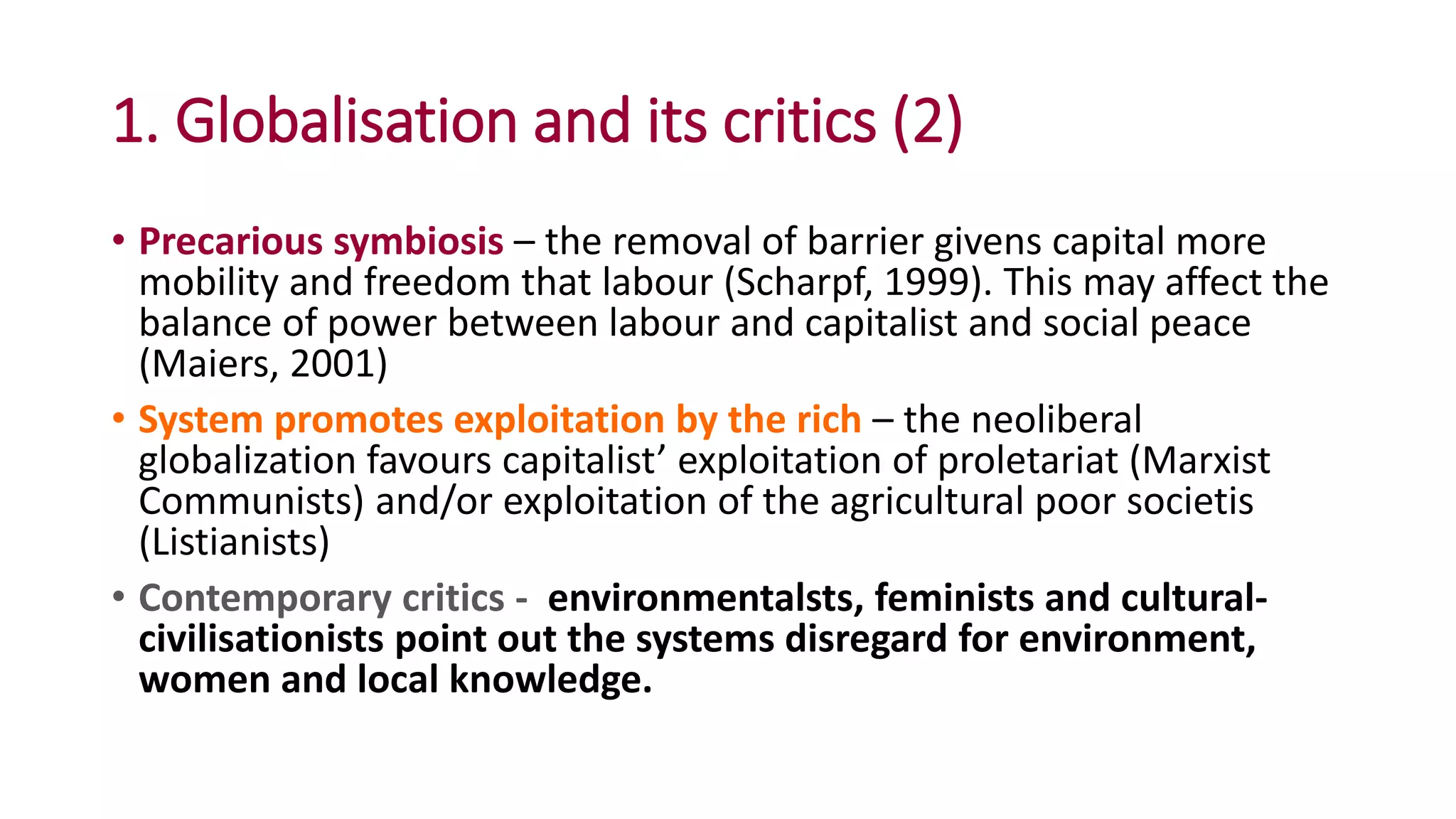 Globalisation Paradox and International Relations | PPTX | Political ...