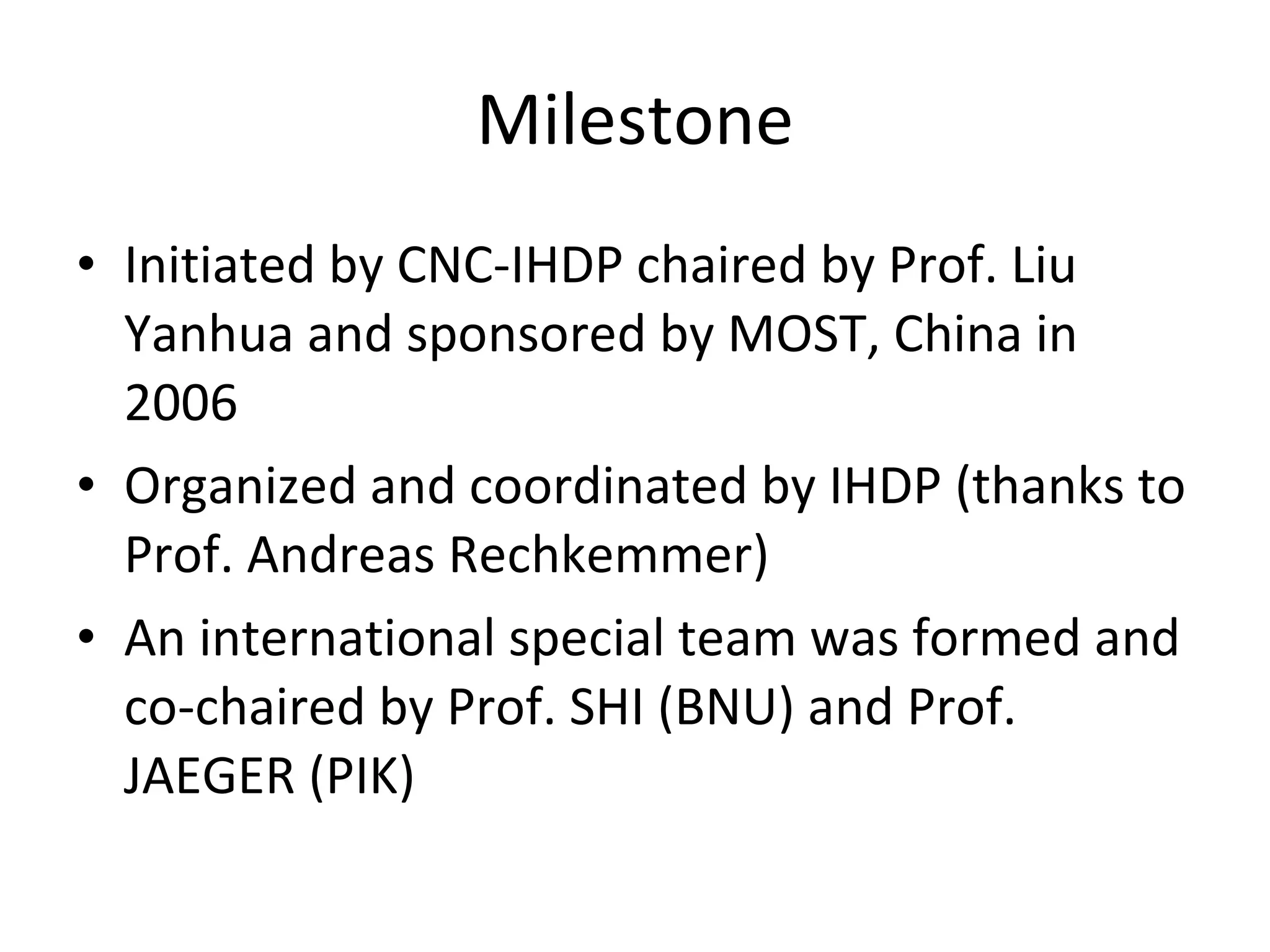 YE Qian-A Roadmap for IRG-Project (2009-2018) | PPT