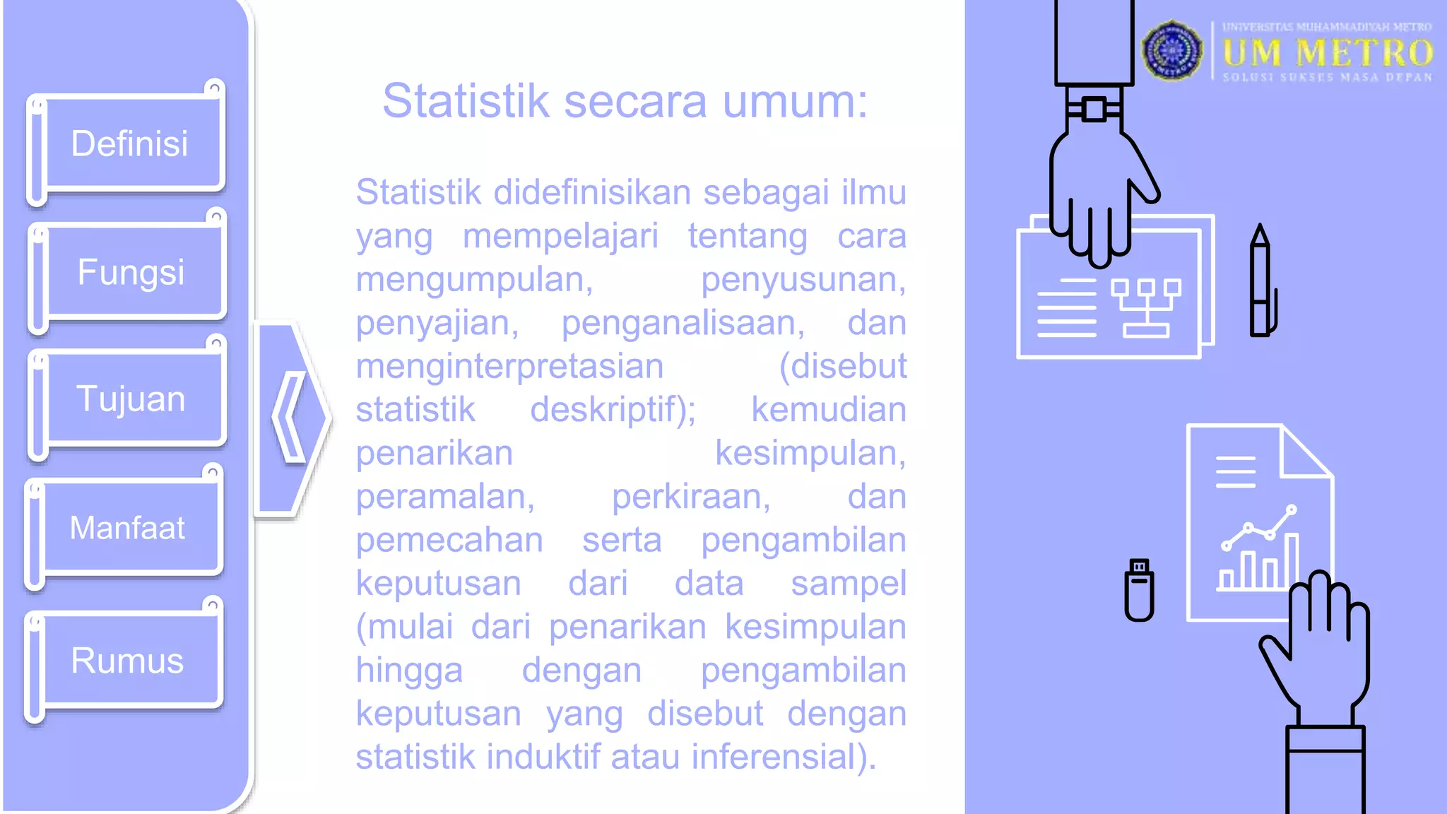 Menerapkan Perhitungan Statistik Menggunakan MS EXCEL dan SPSS | PPTX