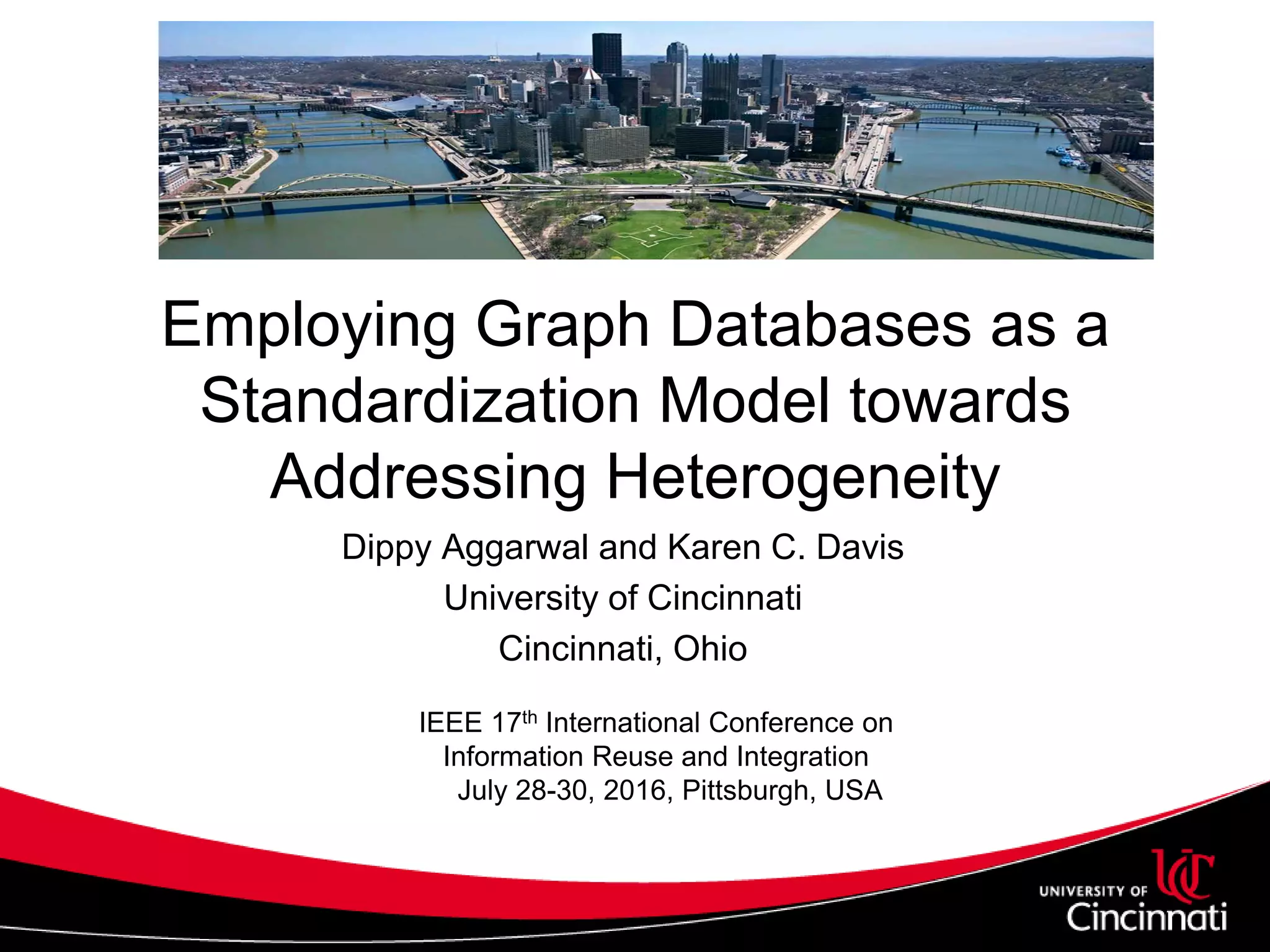 Employing Graph Databases As A Standardization Model Towards Addressing Heterogeneity Pdf