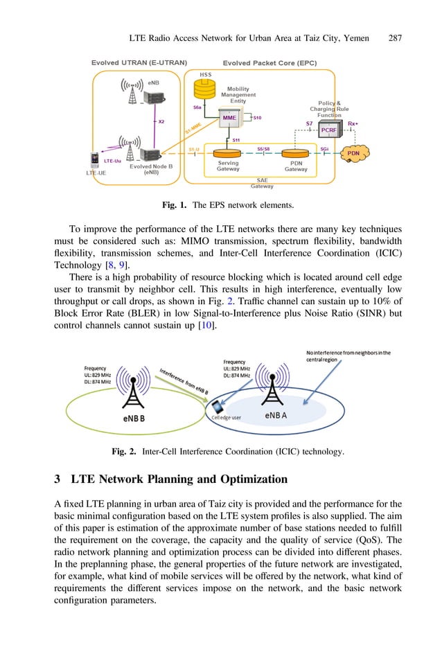 Planning and Optimization of LTE Radio Access Network for Urban Area at Taiz City, Yemen | PDF
