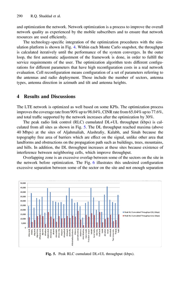 Planning And Optimization Of Lte Radio Access Network For Urban Area At