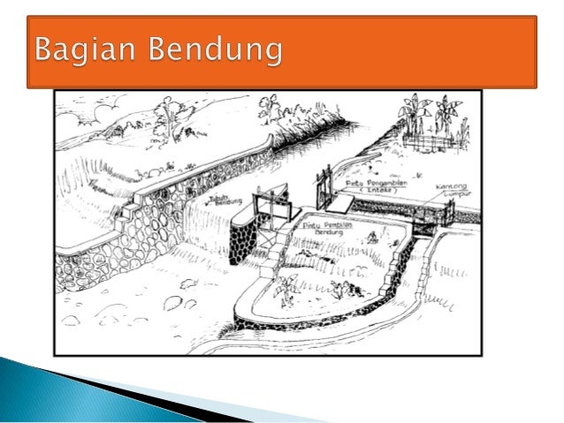 Irigasi, bendung dan bangunan air