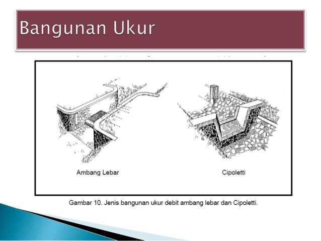 Irigasi, bendung dan bangunan air