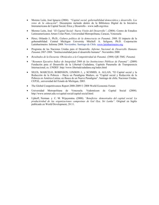 Capital Social y participación ciudadana, documento | PDF