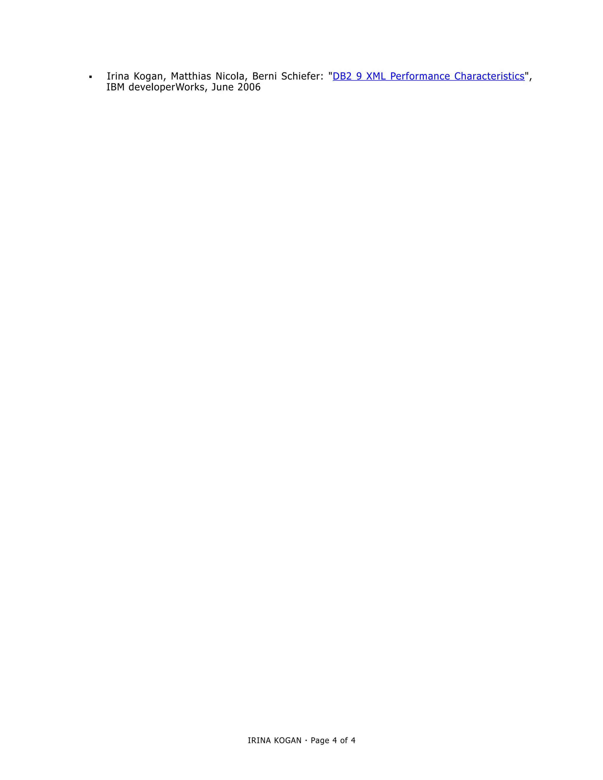 Irina Kogan Resume | DOC