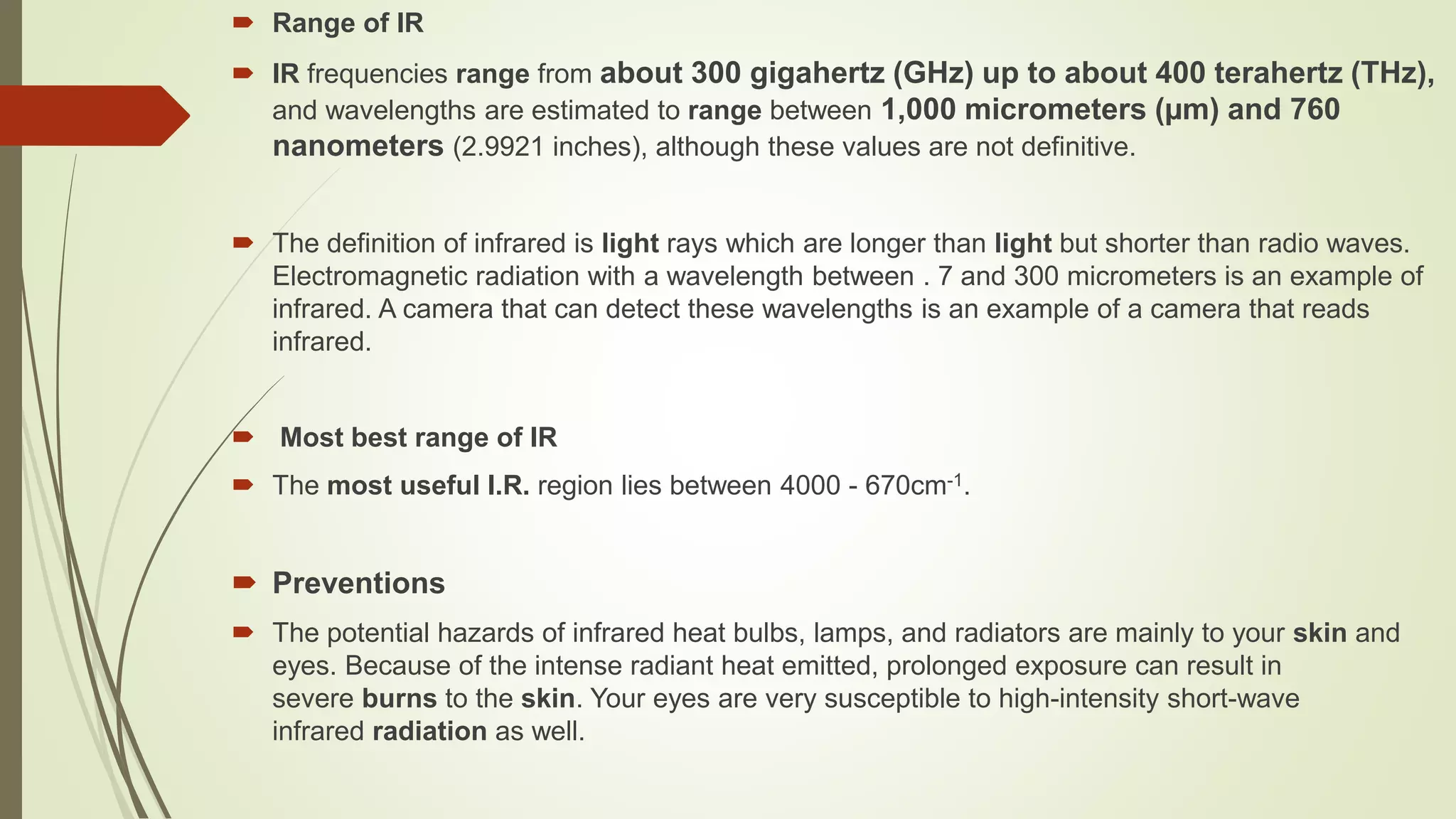 instrumentation of IR spectroscopy slides ppr. | PPTX