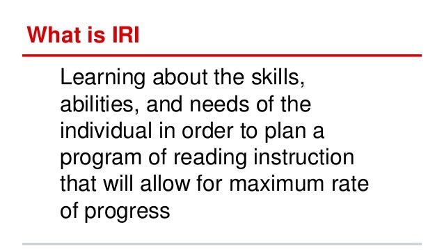 Iri presentation 2014