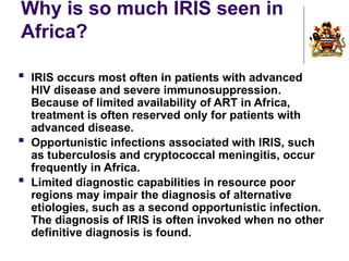 Immune reconstitution syndrome management | PPT