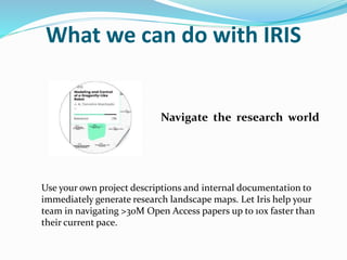 Iris ai and academia.edu. | PPT