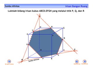 Irisan bidang | PPT