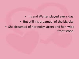Iris and walter | PPT