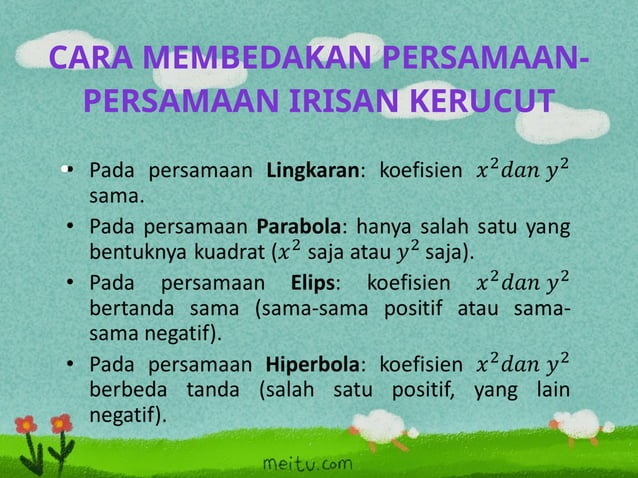 IRISAN KERUCUT elips hiperbola parabola.pptx