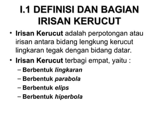 Irisan Kerucut dan Koord Kutub 2023/2024.ppt