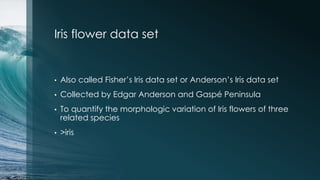 Iris data analysis example in R | PDF