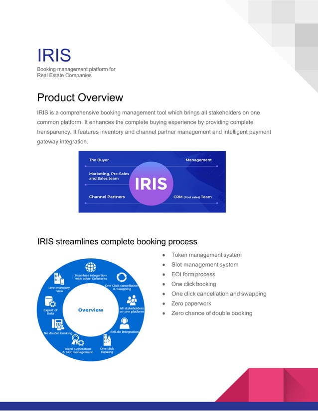 IRIS (Intelligent Real estate Interface for Sales) - Flow Document | PDF