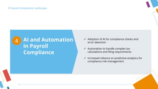 Navigating Payroll Compliance: Future-Proofing Payroll in an Evolving Regulatory Landscape | PDF