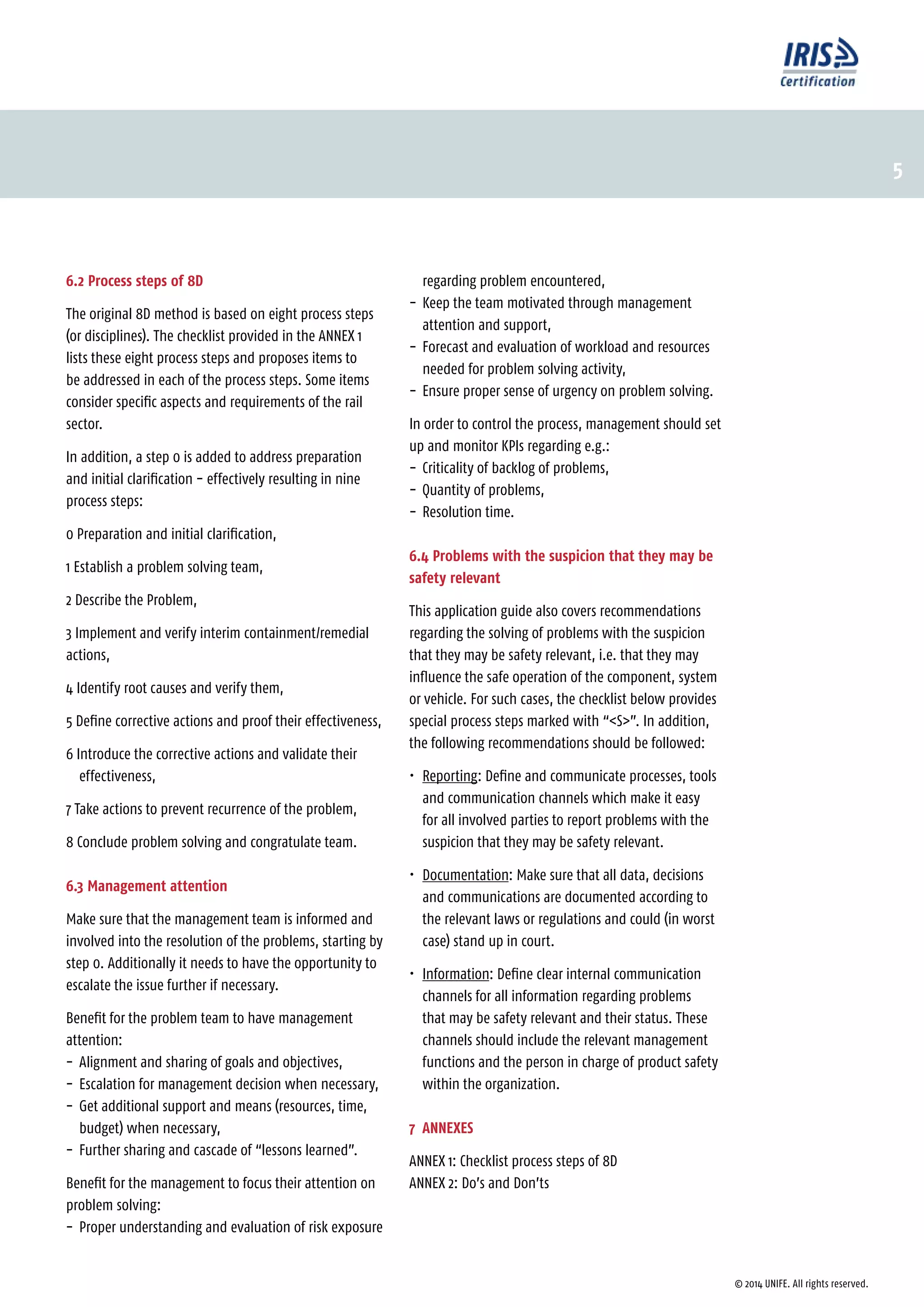 Iris guideline 7 problem solving 14112014 | PDF