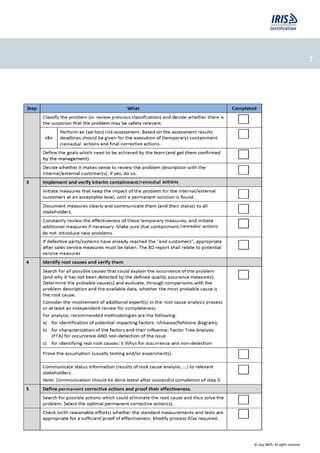 Iris guideline 7 problem solving 14112014 | PDF