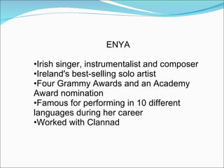 Irish Music project | PPT