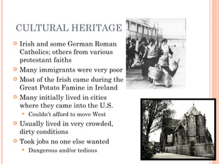 Irish and Other Europeans in the West | PPT