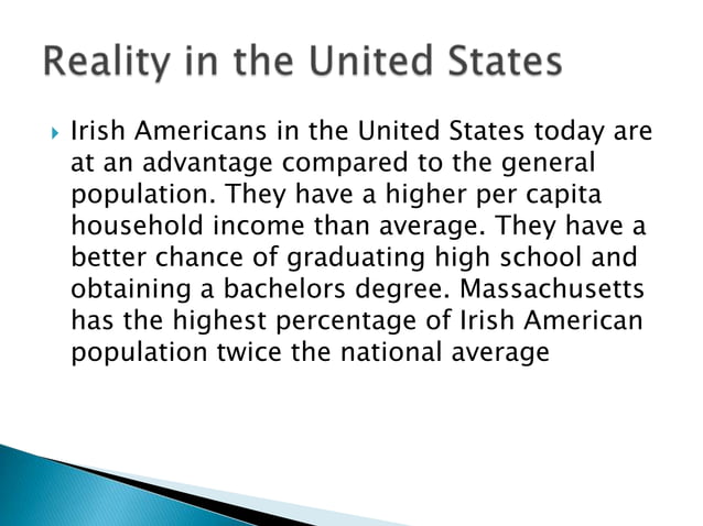 Irish americans | PPT