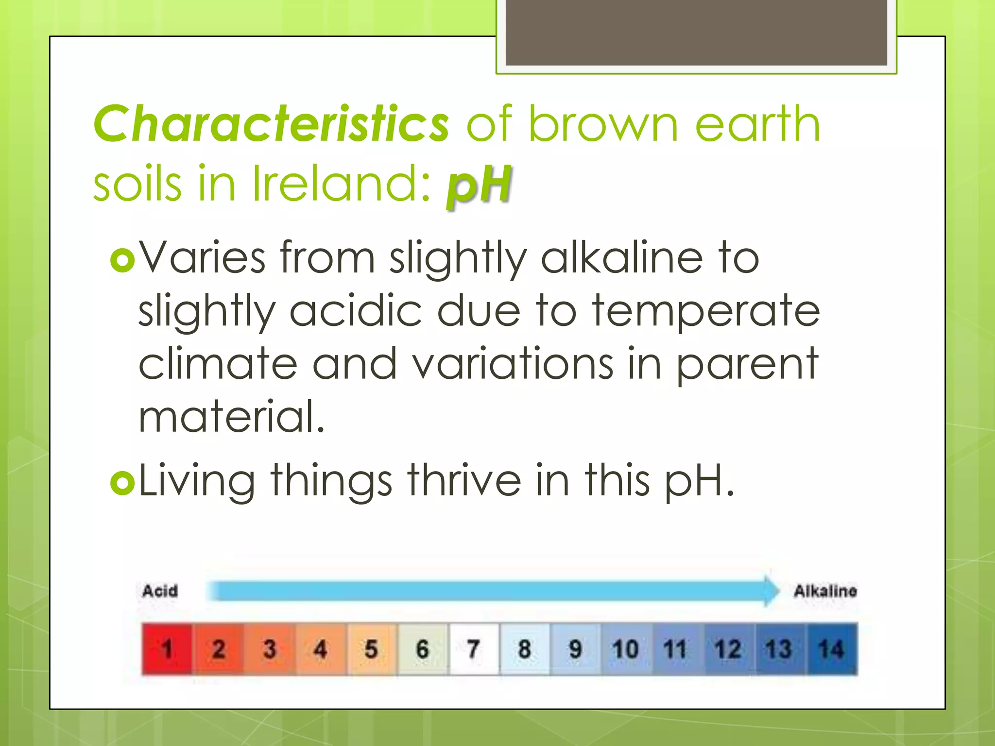 Irish brown earth soils | PPTX
