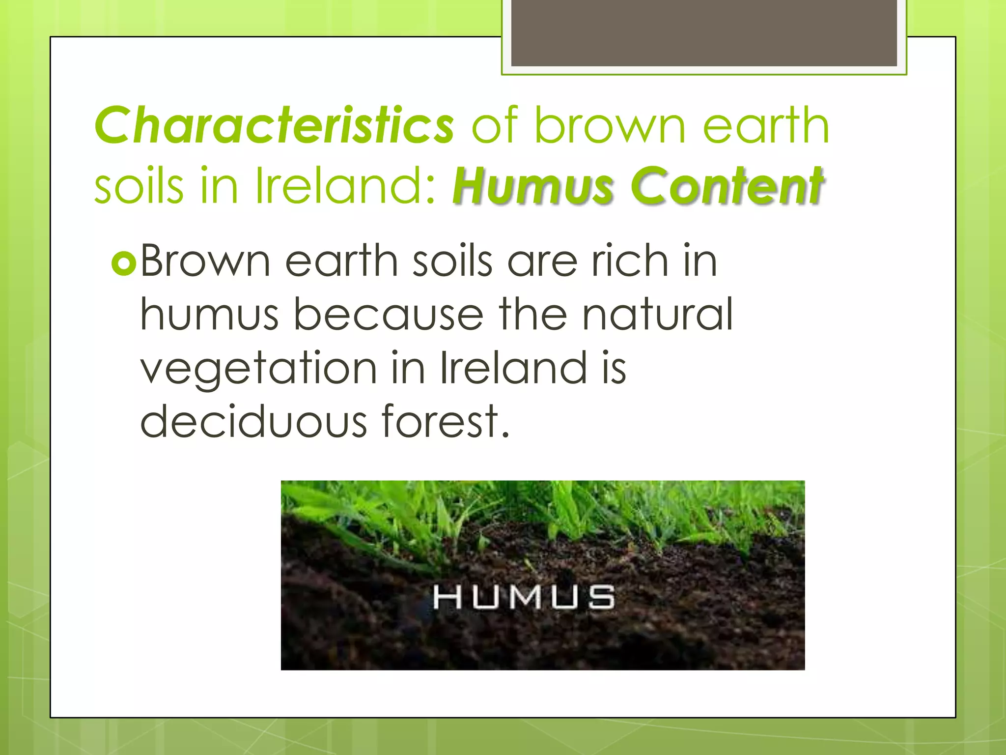 Irish brown earth soils | PPTX